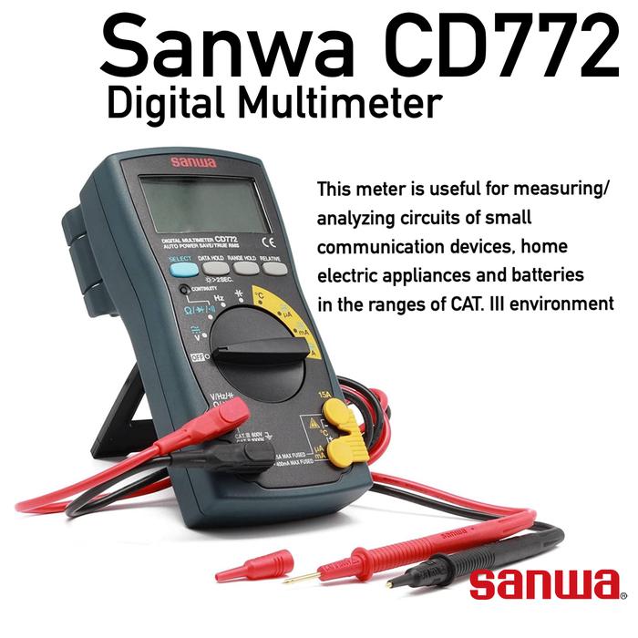 Jual Sanwa CD772 Digital Multimeter CD771 - Kota Bandung - CircuitCity ...