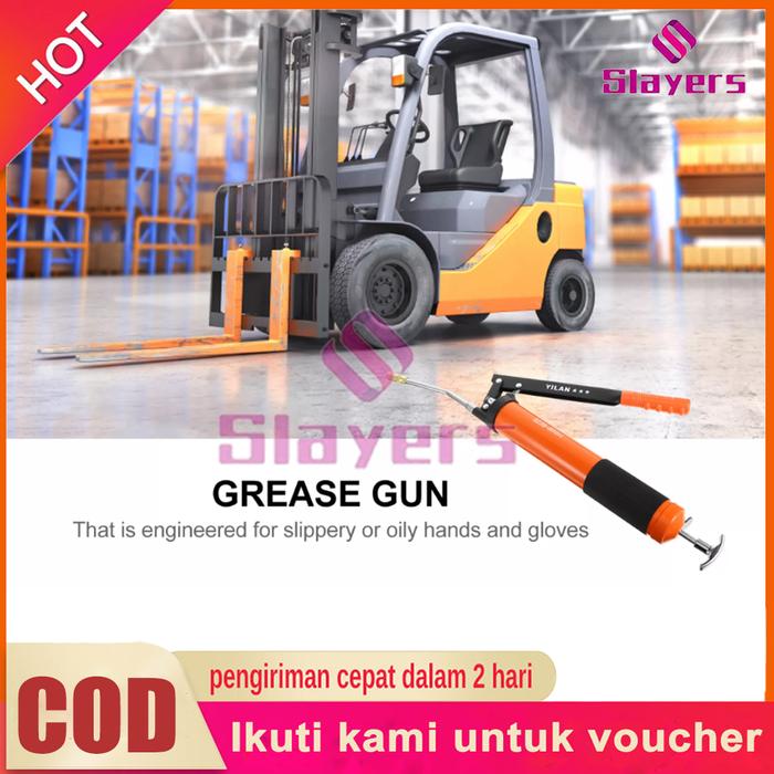 Jual 600Cc Heavh Duty Pompa Gemuk 600Ml Stempet Tangan Oli Grease Gun 600Cc 900Cc Manual Grease ...