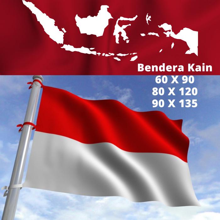 Jual BENDERA MERAH PUTIH Berbagai Ukuran Bendera RI Indonesia Bahan ...