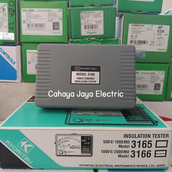 Jual Insulation Tester KYORITSU 3166 1000V ORIGINAL Best - Kota ...