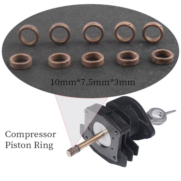 Jual PCP 10*7.5*3mm Two-Piston compressor Ring High Pressure Air ...