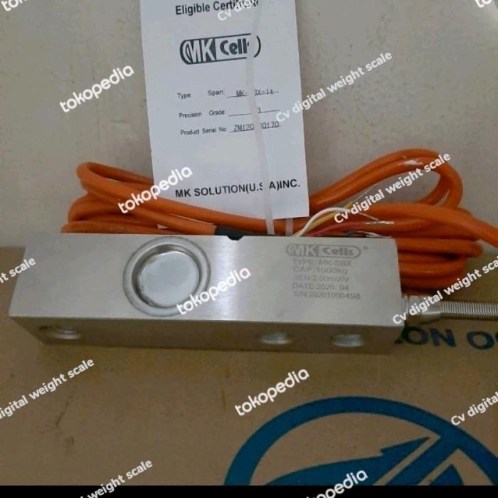 Jual LOAD CELL MK SBX 1000KG / LOAD CELL SHEAR BEAM 1ton / load cell 1 ton - Jakarta Timur ...