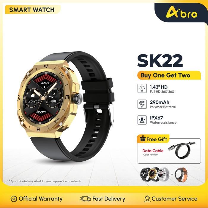 Promo Smartwatch Aibro SK22 Jam Tangan Free Bezzel dan Straps | Layar 1 ...