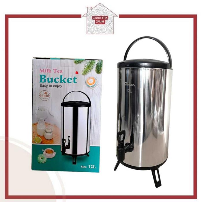 Jual Milk Tea Bucket Water 10L / WATER JUG Dispenser Air Minuman ...