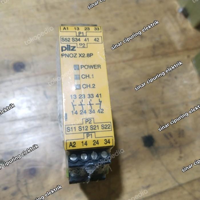 Jual safety relay pilz PNOZ X2.8P 24V ac/dc Best - Kota Surabaya - SINAR BINTANG REZEKI | Tokopedia