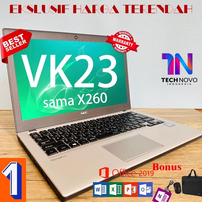 Jual Laptop NEC VersaPro VK23 second RAM 8GB SSD 256GB sama Lenovo ...