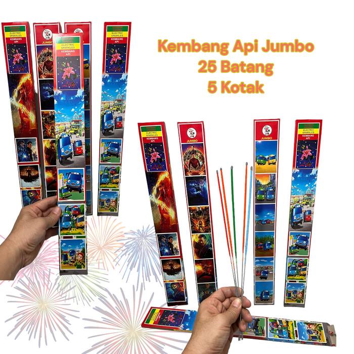 Jual Kembang Api Kawat JUMBO - Kembang Api Mainan Anak 1 Pack 25 Batang ...