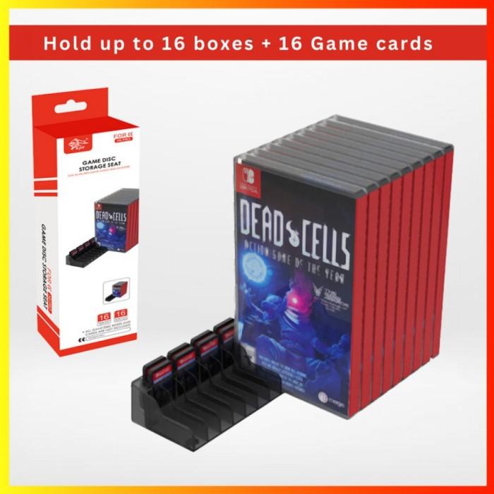 Jual Nintendo Switch Rack Rak Tempat kaset With Game Card Storage ...