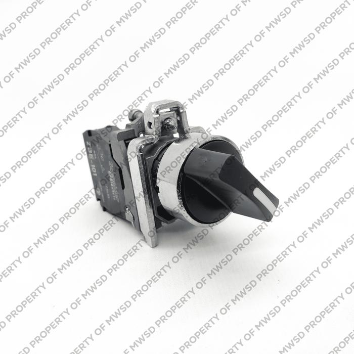 Jual SCHNEIDER SELECTOR 2 POSISI SPRING RETURN 1NO TYPE METAL XB4BD41 ...