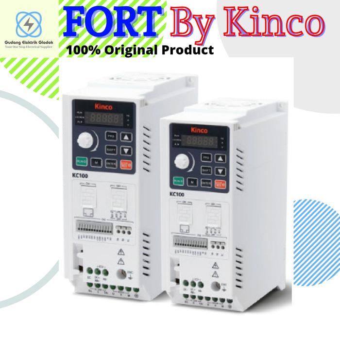 Jual VFD INVERTER ; 1.5kW ; 380V ; KC100-4T-01R5G ; FORT BY KINCO ...