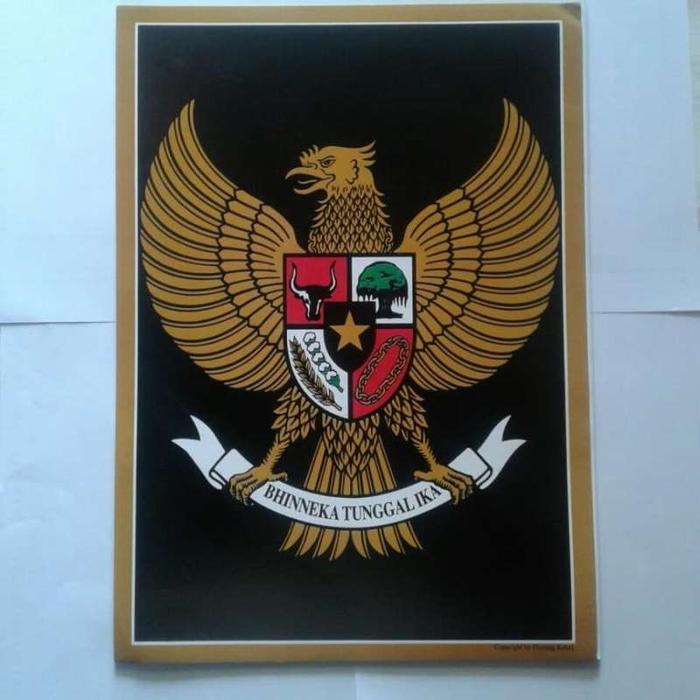 Jual Poster Lambang Garuda Pancasila - Kin - Jakarta Selatan - Kin ...