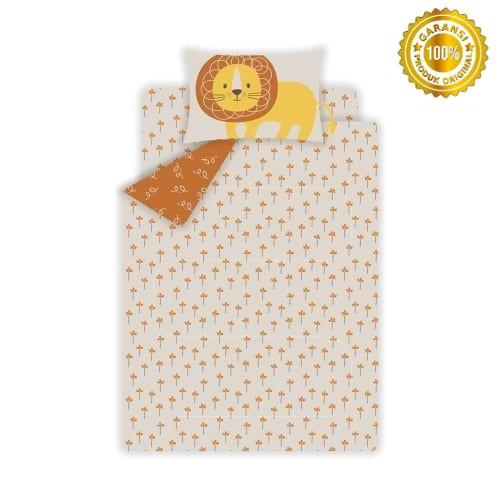 Jual Selimut Seprai Sarung Bantal Guling Kamar Anak Motif Singa ...