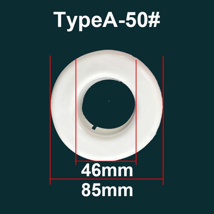 Jual ABS Penutup Lubang Ac Bulat Dinding Reserved Hole Decorative Cap ...