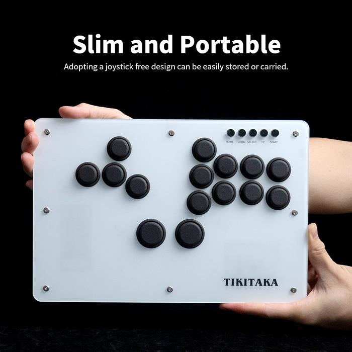 Jual TIKITAKA Hitbox with Split Button Layout Fighting Game Joystick ...
