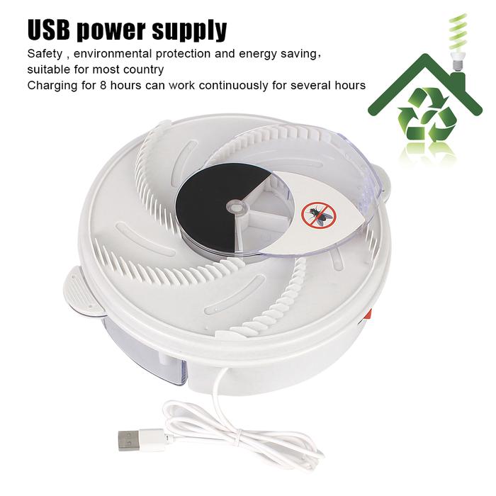 Jual Electric Pest Killer USB Fly Trap Indoor Outdoor Automatic ...