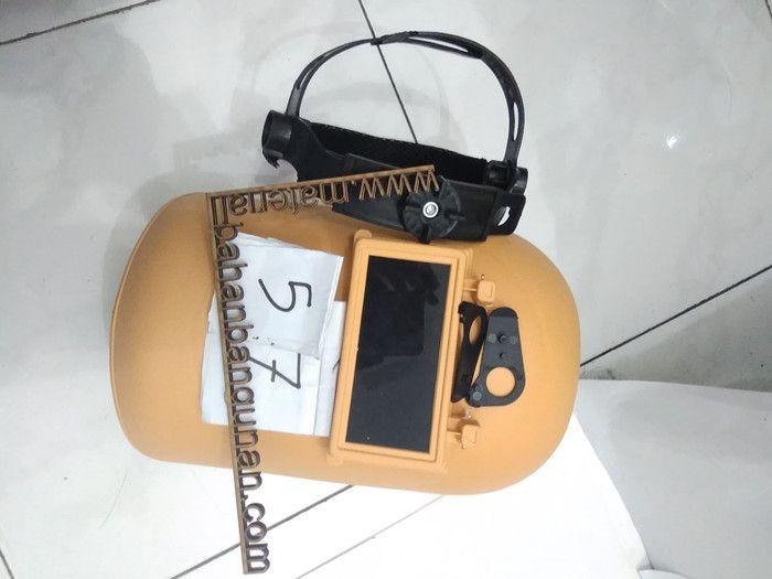 Jual penutup muka face protector full dari besi pelindung muka helm ...