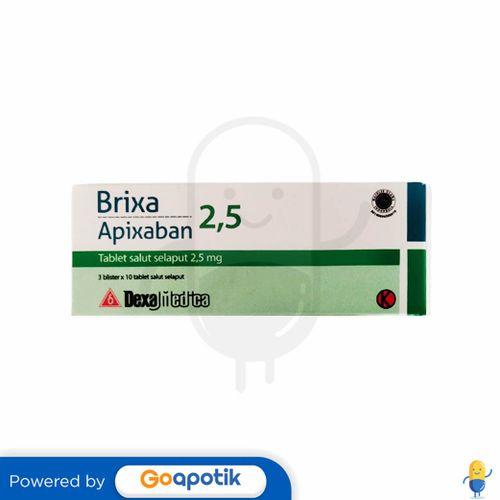 Promo BRIXA 2.5 MG BOX 30 TABLET Cicil 0% 3x - Kota Surabaya - Apotek Duta Farma 2 By GoA ...