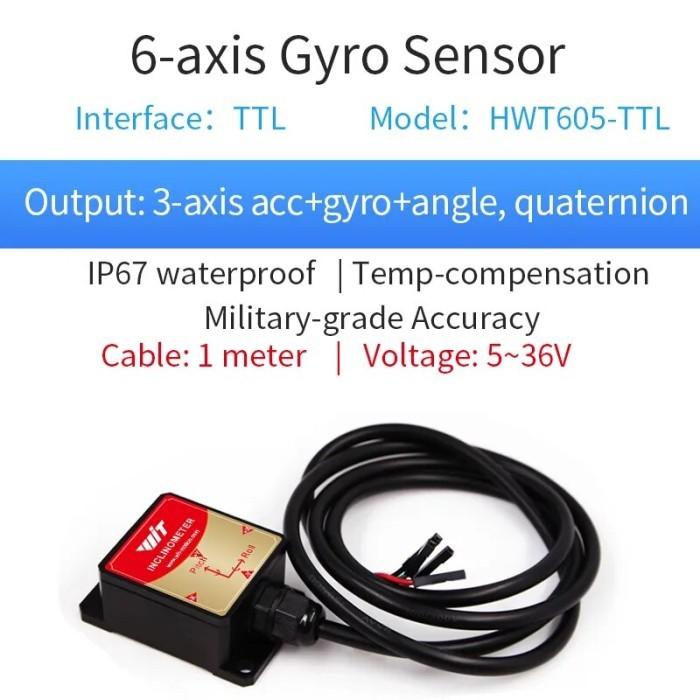 Promo WitMotion Military-Grade Inclinometer HWT605 High-Precision ...