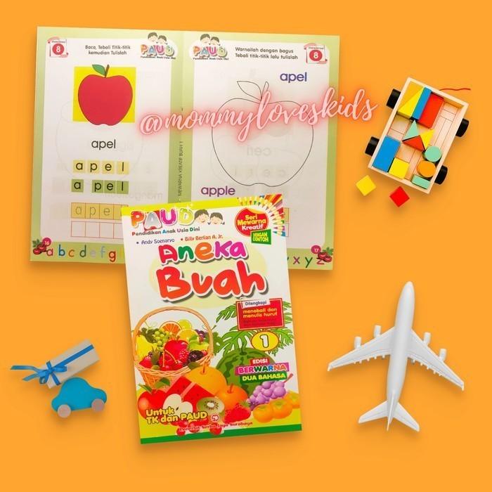Jual Buku Mewarnai Anak TK PAUD dengan Contoh Bilingual Indonesia ...