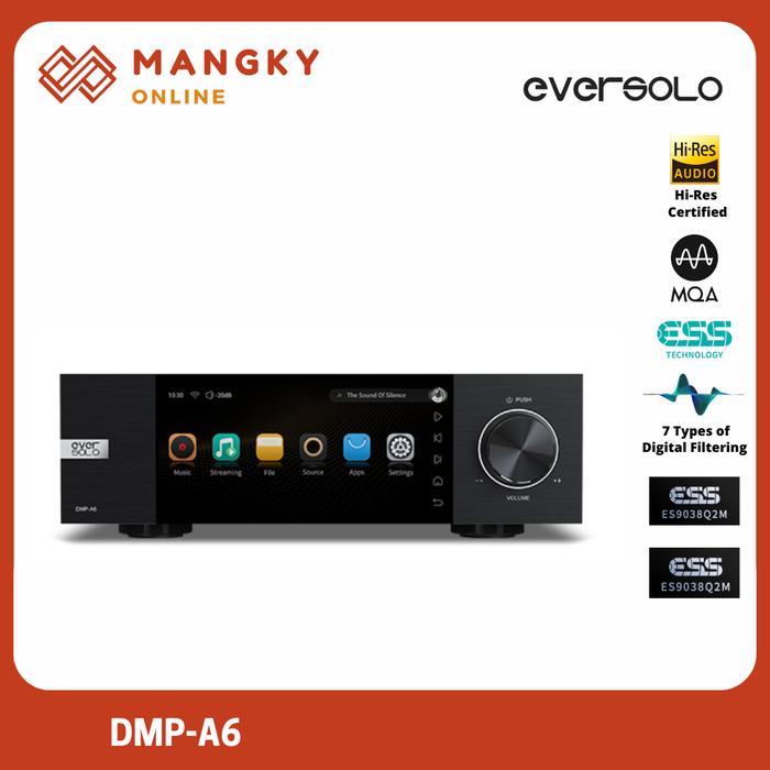 Jual Eversolo DMP A6 Dual ES9038Q2M DAC Digital Music Streamer ...