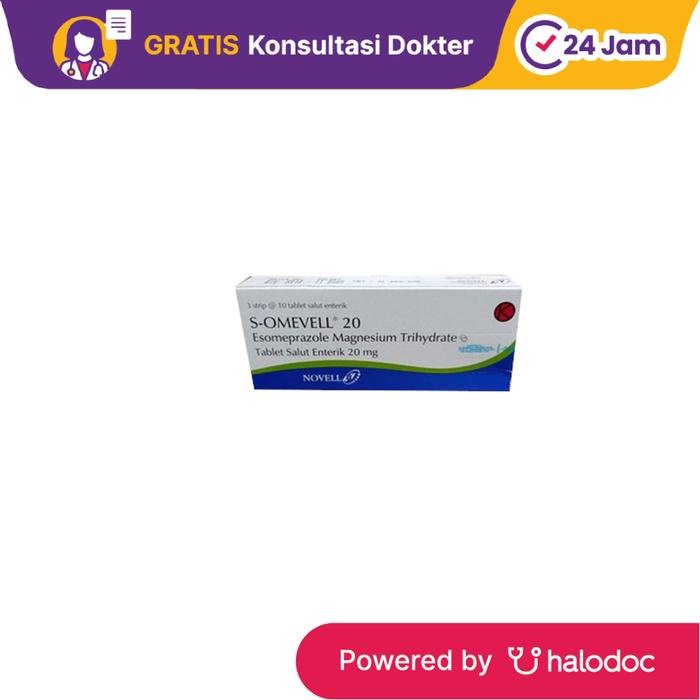 Jual S-Omevell 20 mg 10 Tablet - Obat Asam Lambung & Gerd - Halodoc ...
