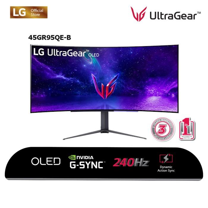 Jual LG UltraGear OLED Curved 45GR95QE-B WQHD 240Hz with NVIDIA G-SYNC ...