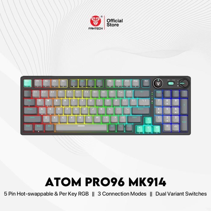 Promo Fantech Atom96 Atom 96 Pro Series Wireless Mechanical Gaming ...