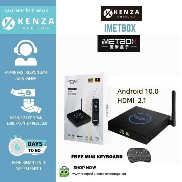 Jual IMETBOX M3 - Android 10 TV Box 2GB 32GB - Full TV Channel - ALT ...