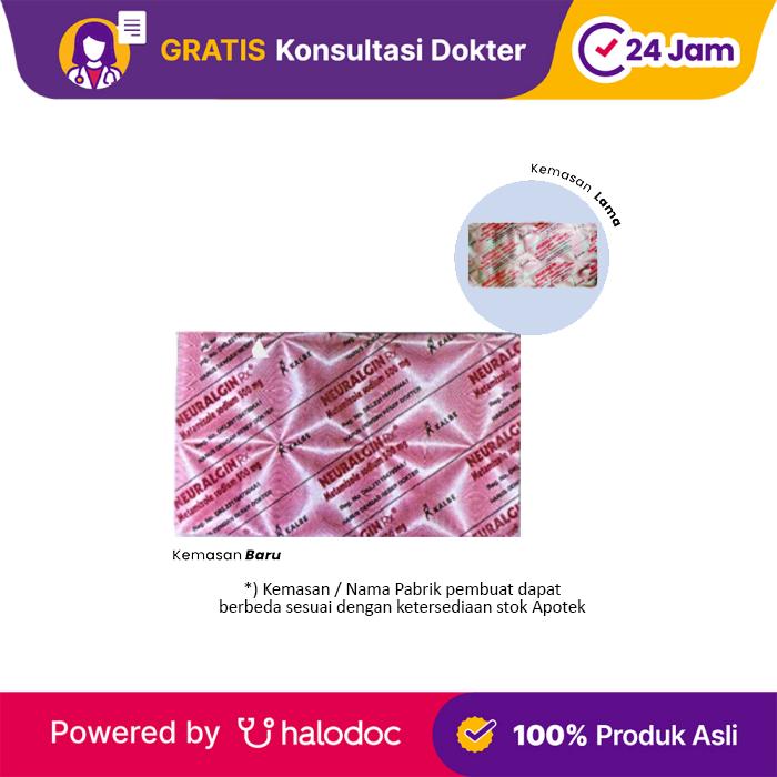 Jual Neuralgin RX 10 Kaplet - Obat Pereda Demam & Nyeri - Halodoc ...