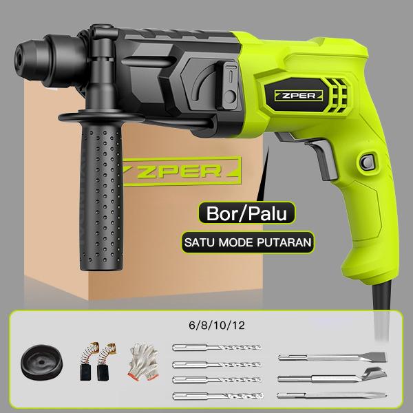 Jual ZPER Bor listrik Mesin Bor Palu Listrik Rotary Hammer Untuk Bobok ...