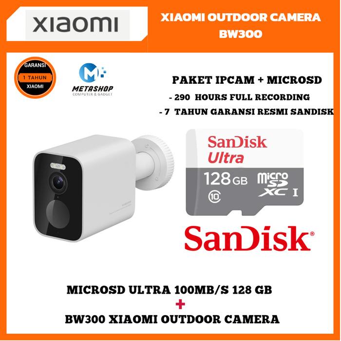Jual Xiaomi MI Outdoor Camera BW300 CCTV IP CAM Security Kamera ...