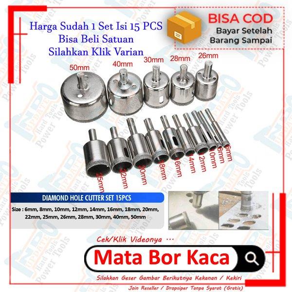 Jual Mata Mesin Bor Pelobang Keramik Kaca Granit Lapisan Diamond Satuan ...