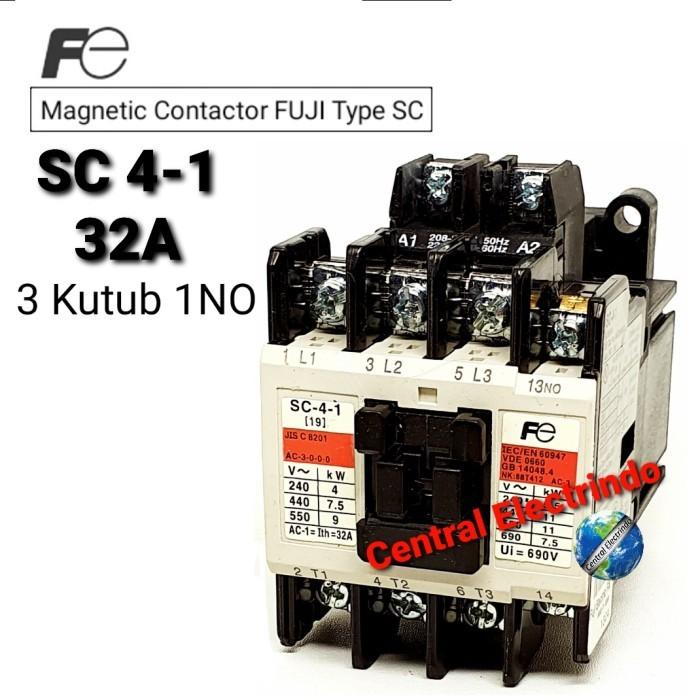 Jual MAGNETIC CONTACTOR SC 4-1 220VAc. - Kota Tangerang - Central ...