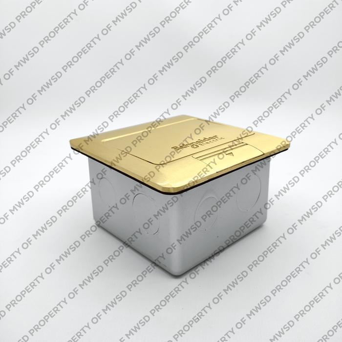 Promo SCHNEIDER FLOOR SOCKET KOSONG W BOX IP44 BRASS E227F_BAS Cicil 0% ...