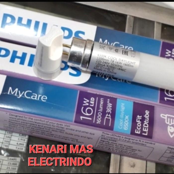 Jual LAMPU TL T8 TUBE LED NEON T8 16W ECOFIT PHILIPS 120CM 16W STATER C ...