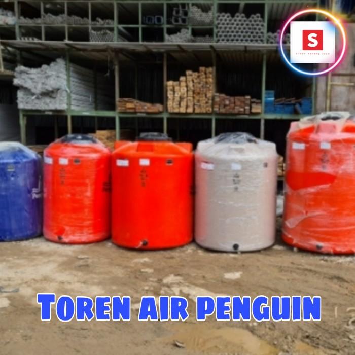 Jual Tangki Tandon Air PENGUIN BIRU ORANGE (TB 160 , TB 200) - Biru ...