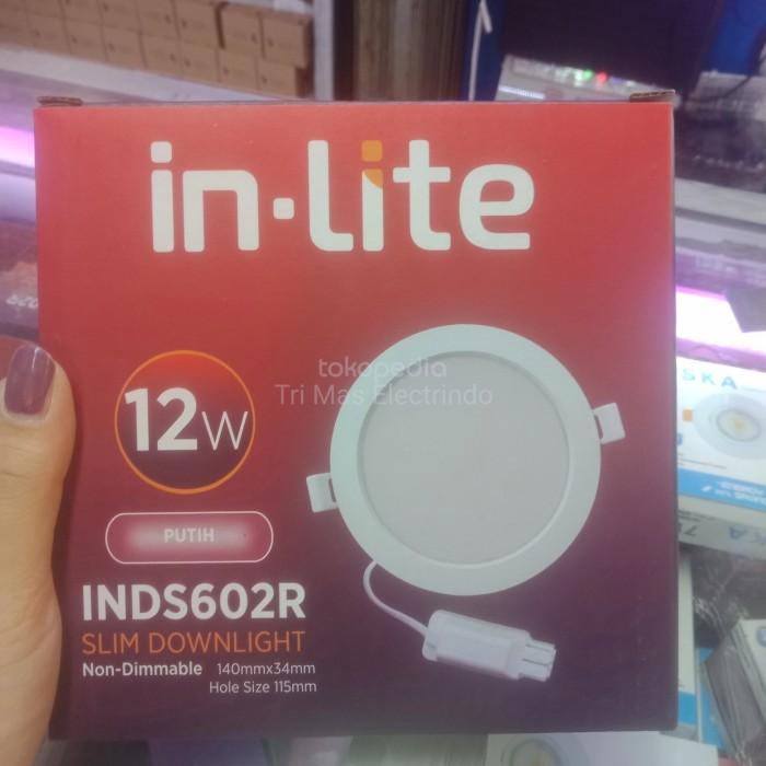 Jual INLITE LAMPU SLIM DOWNLIGHT PANEL LED INDS602R 12W 12WATT IN LITE ...