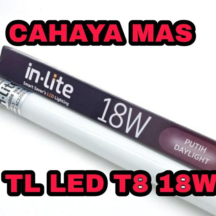 Jual LAMPU LED T8 TUBE 18 WATT IN LITE TL LED 18W NEON LED 120CM INLITE ...