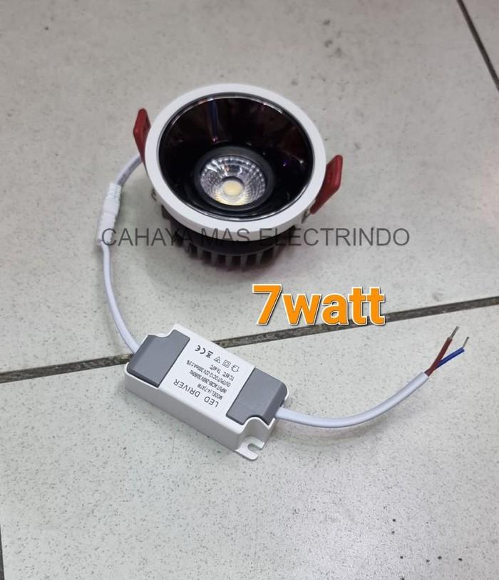 Jual downlight cob 4000k 7watt 7w / spotlight plafon led 7 watt natural 220 - Jakarta Pusat ...