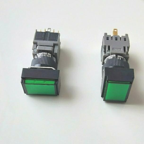 Jual Fuji Electric AH165-TLG11E3 Switch Push Button 16mm Illuminated ...
