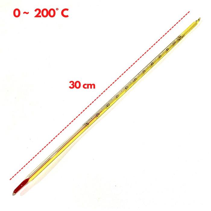 Jual Termometer Stick Batang Suhu -10-100 Alkohol Laboratorium Praktek ...