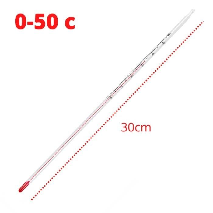 Jual Termometer Stick Batang Suhu -10-100 Alkohol Laboratorium Praktek ...