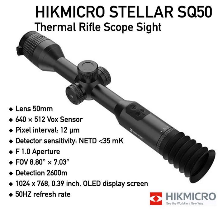 Jual HIKMICRO STELLAR SH35 SH50 SQ35 SQ50 Thermal Rifle Scope Sight ...
