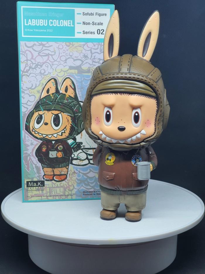 Jual LABUBU COLONEL 02 How2work Sofubi Figure Kasing Lung (Lucky Vicky ...