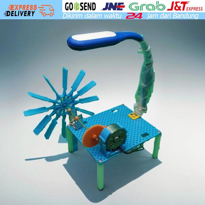 Jual DIY Generator Water Turbine Lampu Mainan Anak Kincir Air ...