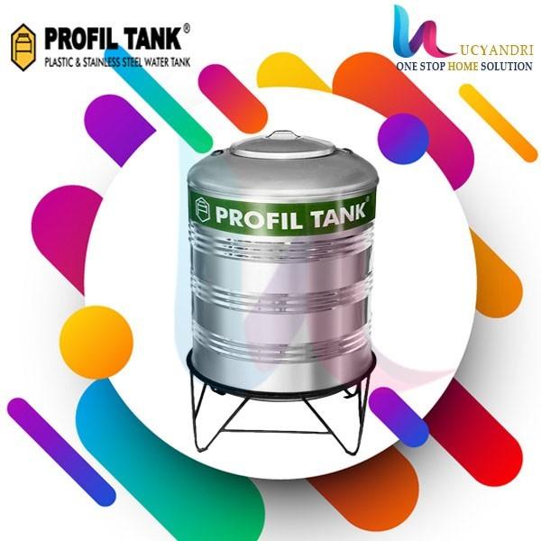 Jual Stainless tangki toren air 3300 liter PROFIL TANK PS3300 PROFON ...