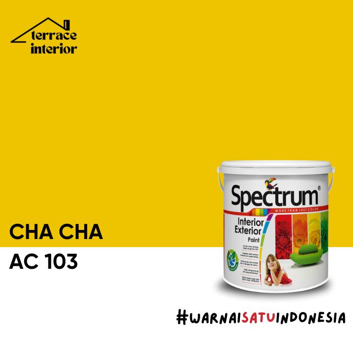 Jual Cat Tembok Spectrum Interior & Exterior Warna Kuning 5 Kg - Cha ...