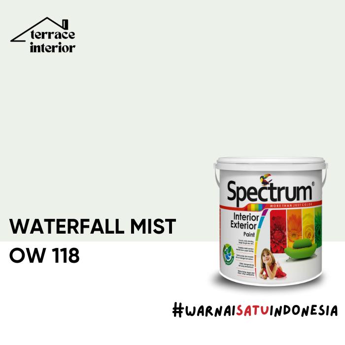 Jual Cat Tembok Spectrum Interior & Exterior Warna Putih 5 Kg ...