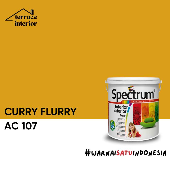 Jual Cat Tembok Spectrum Interior & Exterior Warna Kuning 25 Kg - Curry ...