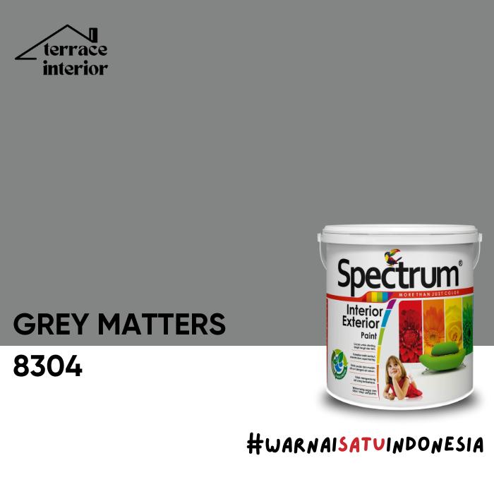 Jual Cat Tembok Spectrum Interior & Exterior Warna Abu 25 Kg - Grey ...